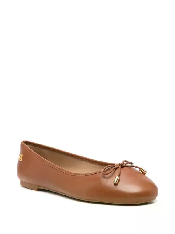 Ralph Lauren Leather Ballerinas