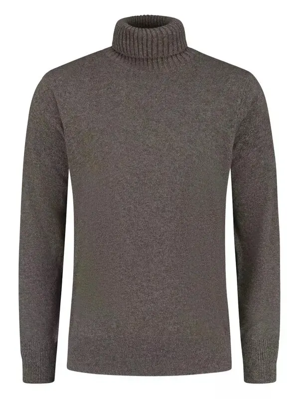DORIANI CASHMERE Roll-neck Sweater - Brown