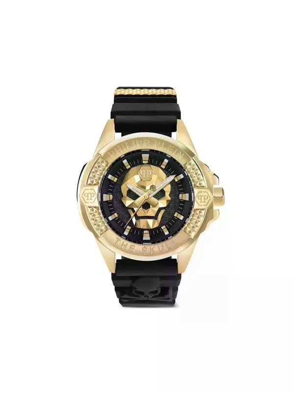 Philipp Plein The $kull 44mm Strap Watch - Black