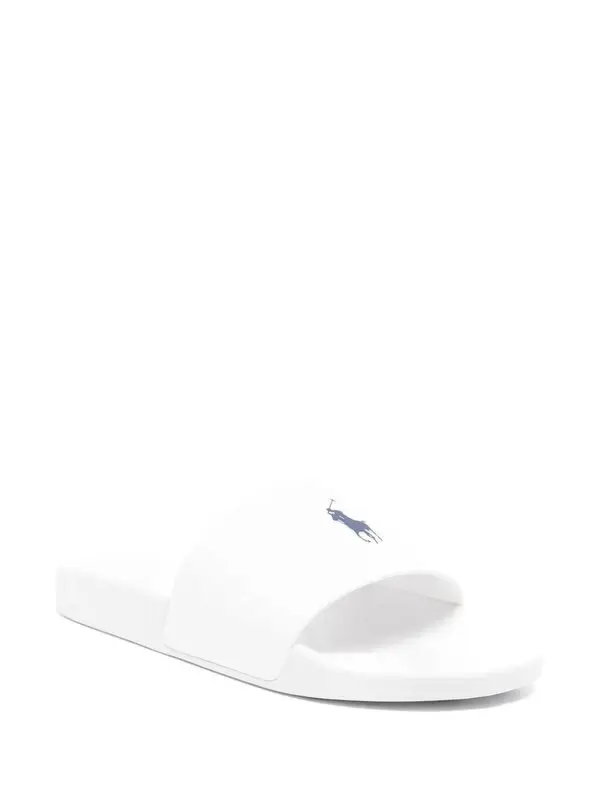 Polo Ralph Lauren Embossed Polo Pony Slides