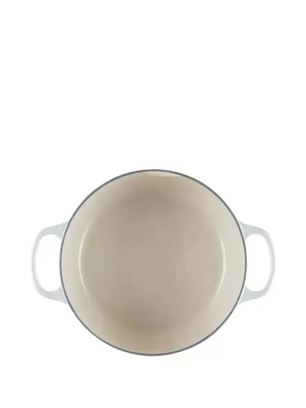 LE CREUSET Evolution Cast-iron Cocotte - White