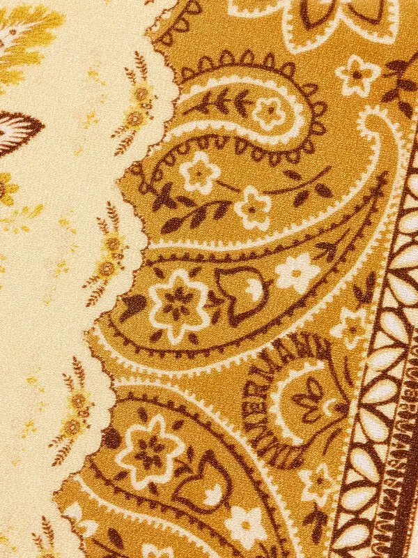 Zimmermann Lucky Printed Bandeau Bikini