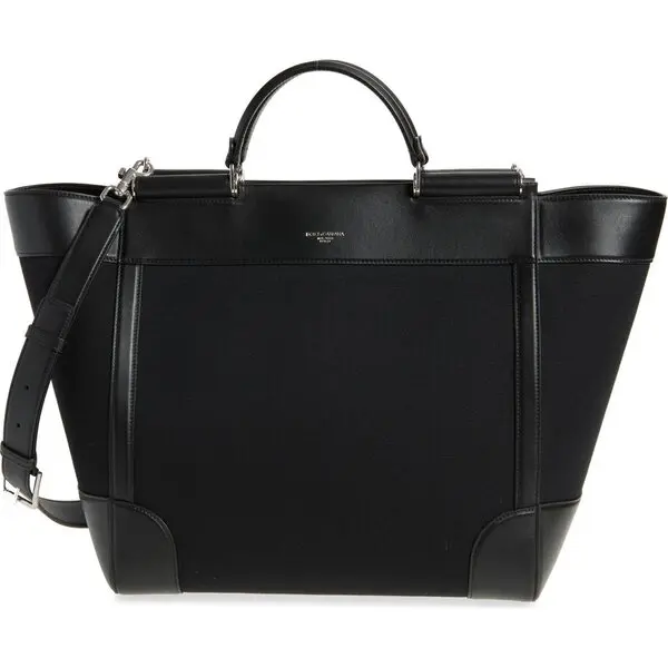 Dolce & Gabbana Sicily Tote - 8b956 Black/ Black