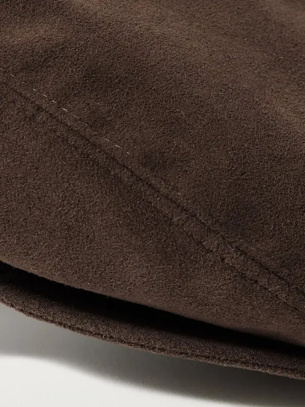 Purdey Litton Alcantara® Flat Cap