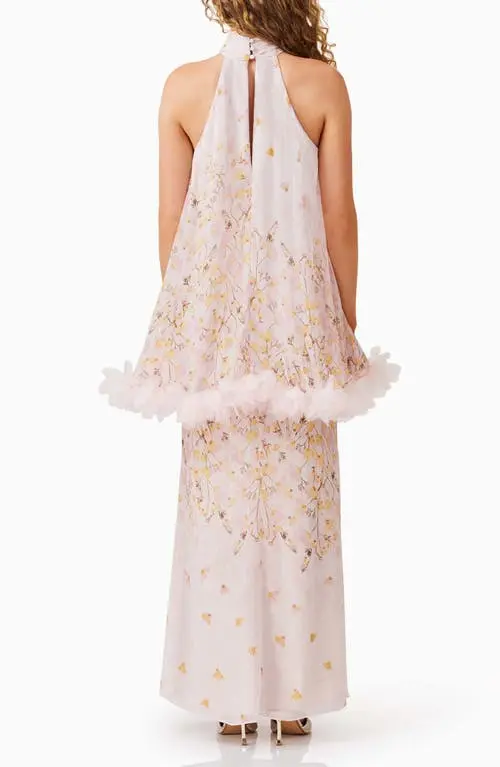 ELLIATT Tulsia Capelet Maxi Dress