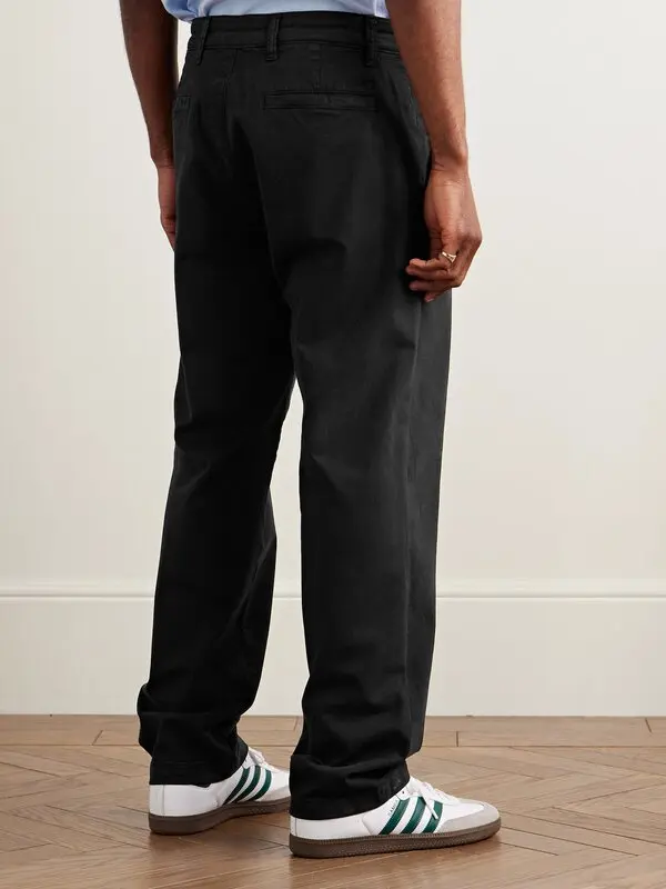 Nn07 Aden 1923 Straight-leg Chinos - Black