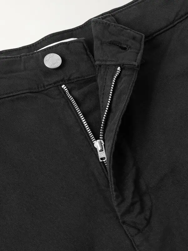 Nn07 Aden 1923 Straight-leg Chinos - Black