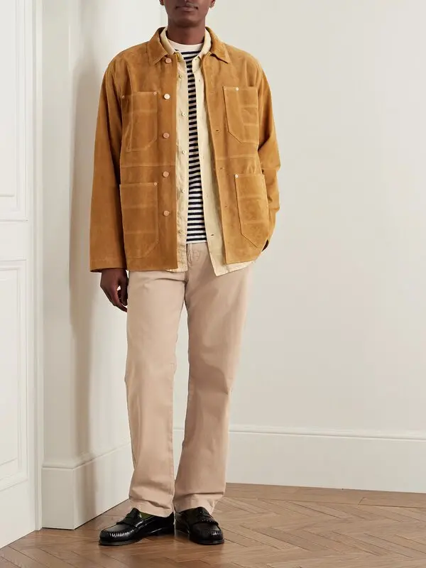 Nn07 Aden 1923 Straight-leg Organic Cotton-blend Twill Chinos - Neutrals