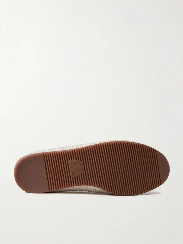 Mulo Suede Espadrilles - Neutrals