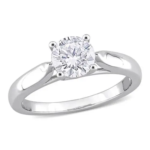 JULIANNA B. 1ct Moissanite Ring - Sterling Silver
