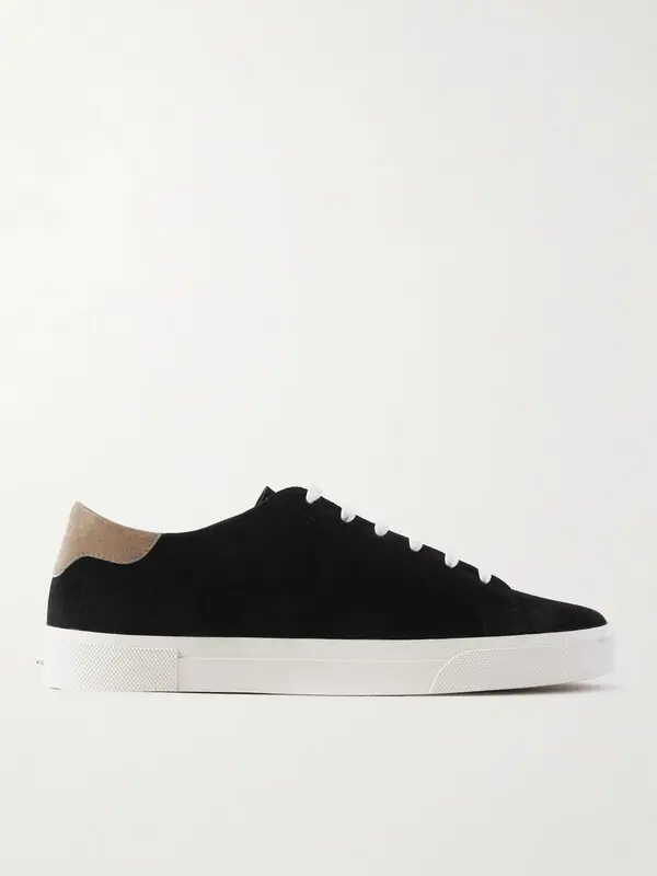 Brunello Cucinelli Vulky Suede Sneakers - Black