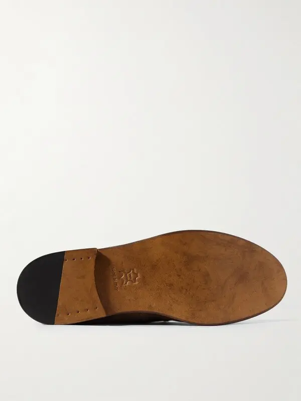 DRAKE'S Henri Summer Suede Loafers