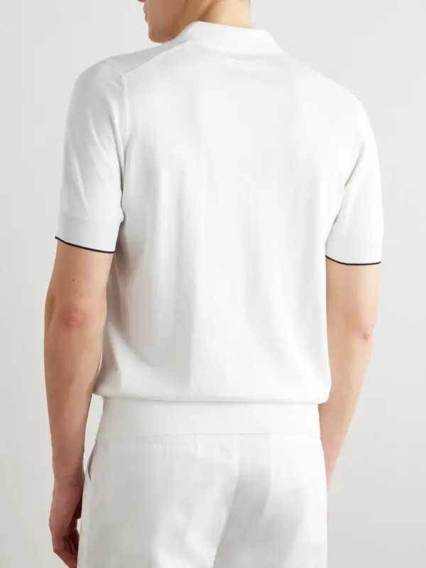 Brunello Cucinelli Cotton Polo Shirt