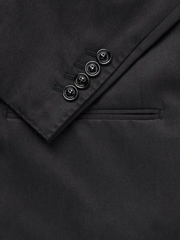 Brunello Cucinelli Double-breasted Shawl-lapel Silk-twill Tuxedo Jacket