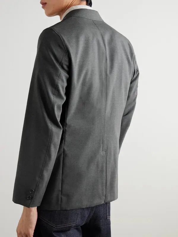 BEAMS Unstructured Woven Blazer
