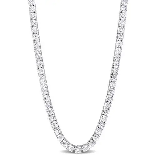 JULIANNA B. Moissanite Tennis Necklace - Sterling Silver