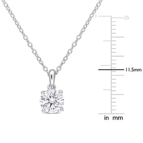 JULIANNA B. 1ct Dew Moissanite Solitaire Necklace