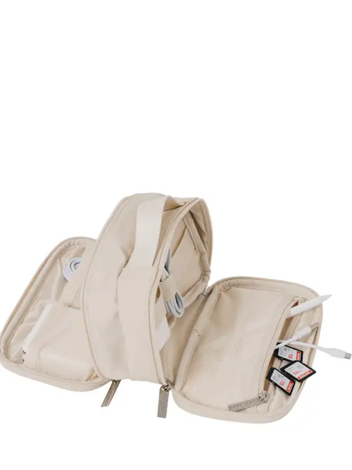AUGUSTNOA Tech Organizer - Cream