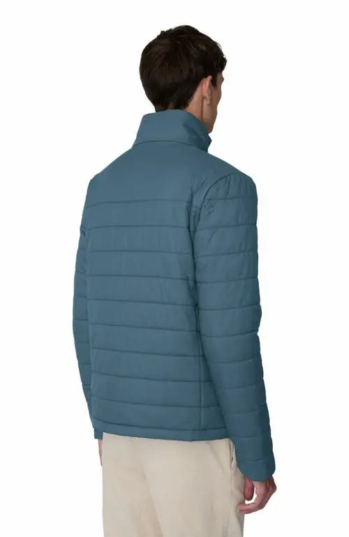 QUARTZ CO. Neal 2.0 Lightweight Insulated Shirt Jacket - Ice Blue