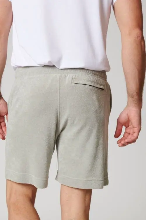 LEISURE LAB Towel Relaxed Short - Mint