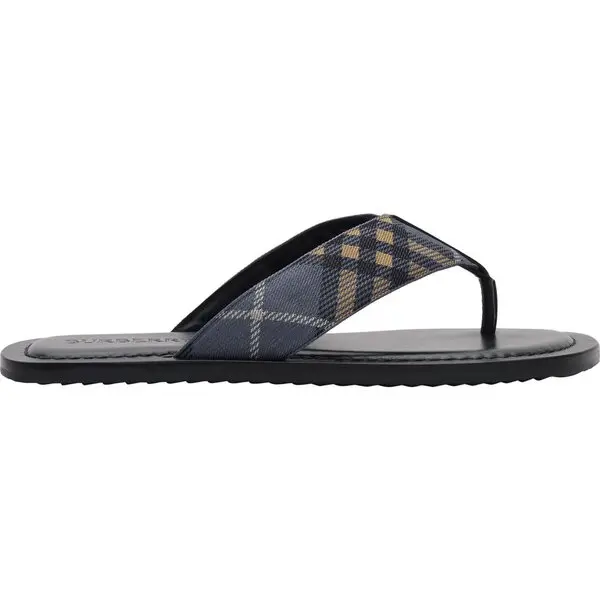 Burberry Check Pavilion Sandals - Wave Blue