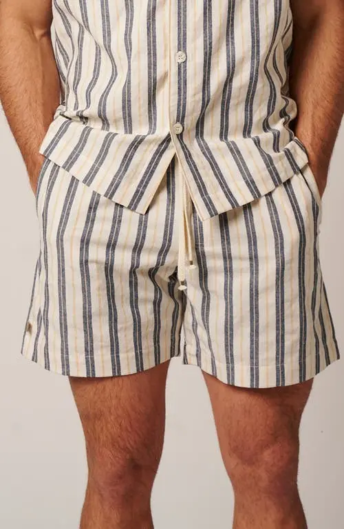 LEISURE LAB Catalina Striped Shorts