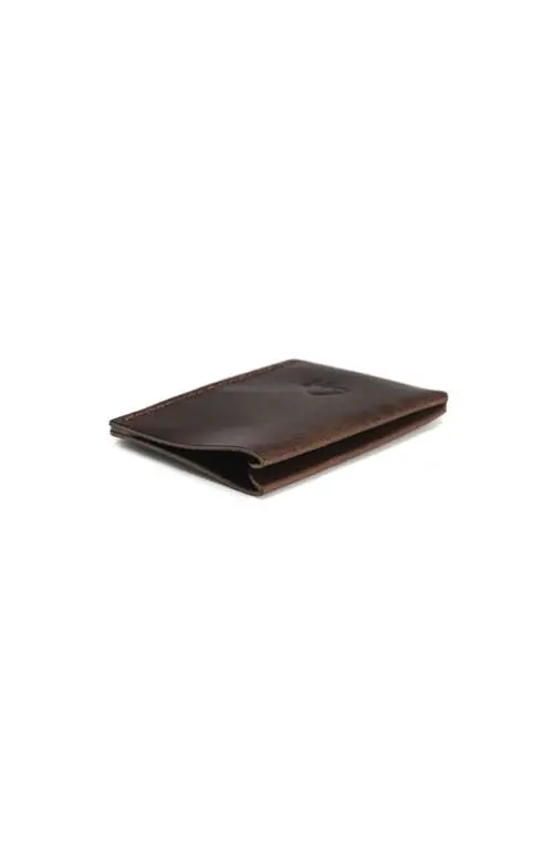 EZRA ARTHUR Minimalist Card Holder Wallet - Malbec