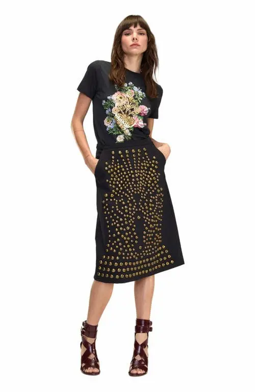 Cynthia Rowley Heart Of Gold Tee