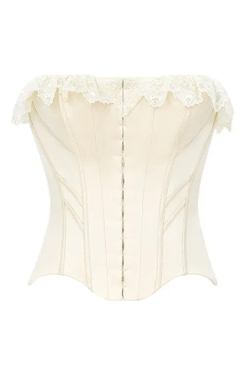 House Of Cb Idella Strapless Corset Top