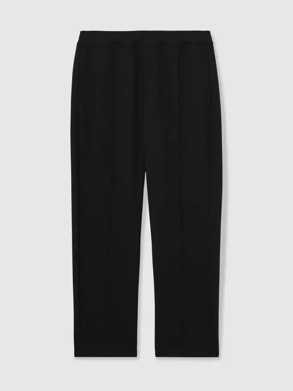 REISS City Interlock Straight Leg Trousers