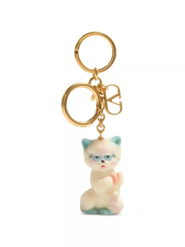 Valentino Garavani Le Chat De La Maison Keyring
