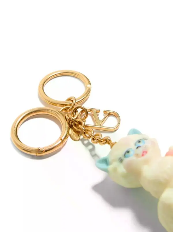 Valentino Garavani Le Chat De La Maison Keyring