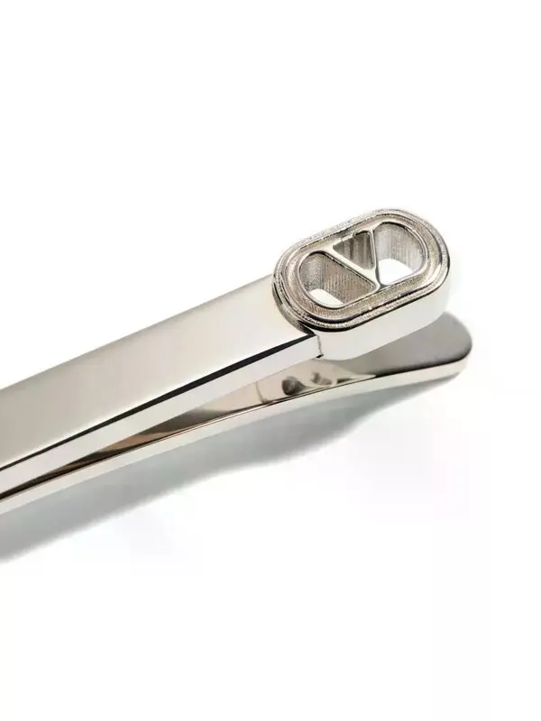 Valentino Garavani Vlogo Tie Clip - Silver