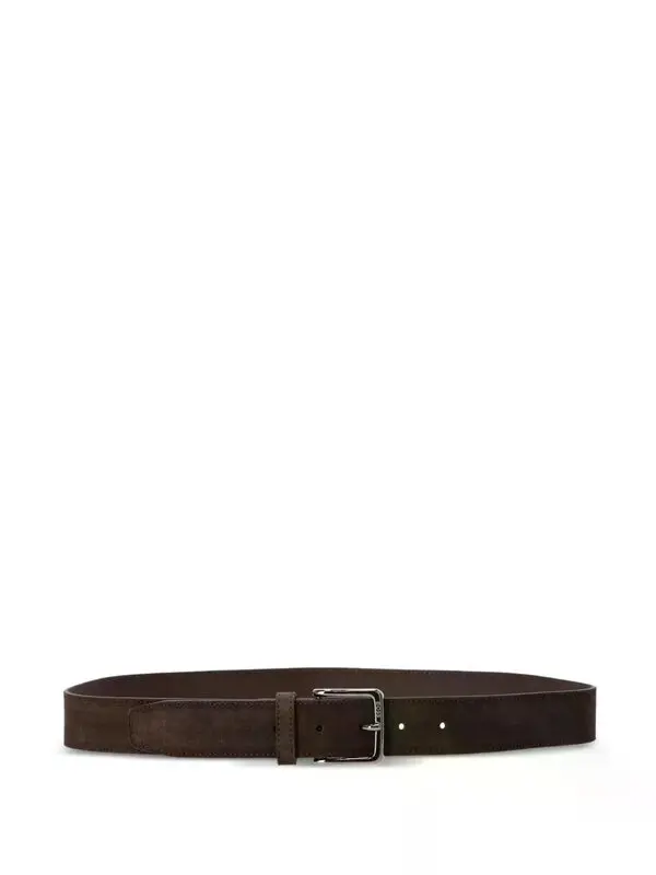 BOSS Suede Belt - Brown