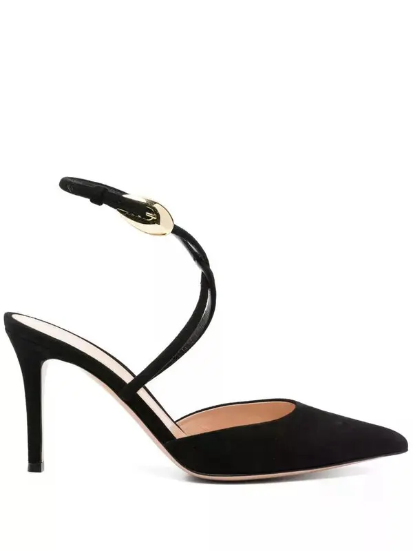 GIANVITO ROSSI Suede Pumps