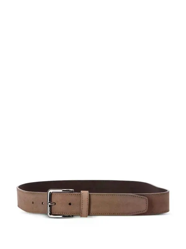 BOSS Suede Belt - Brown