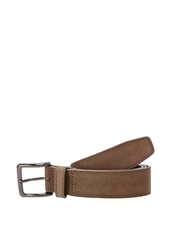 BOSS Suede Belt - Brown