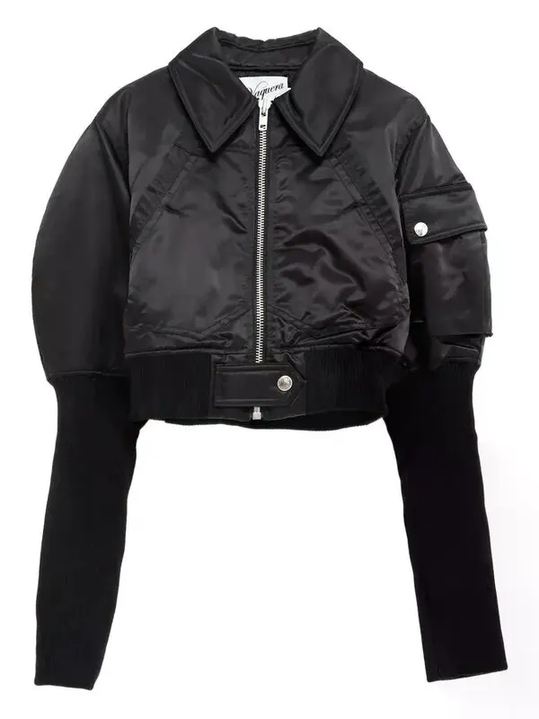 Vaquera Satin Bomber Jacket