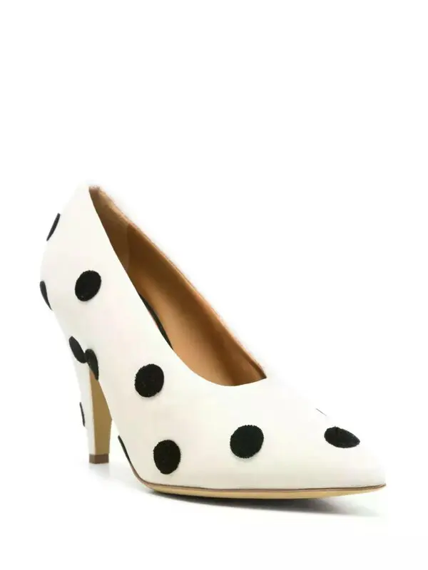 Moschino 100mm Polka-dot Pumps