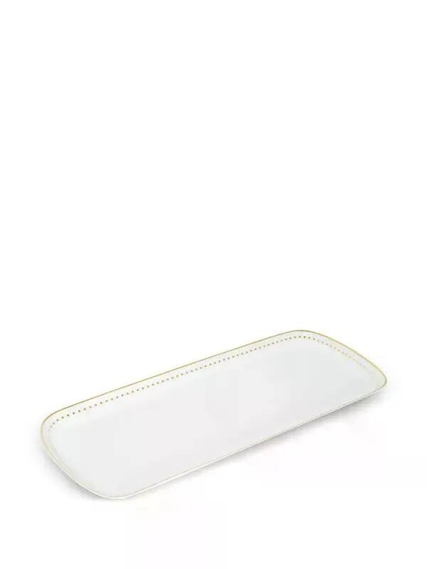 Christofle Malmaison Impériale Cake Platter - White