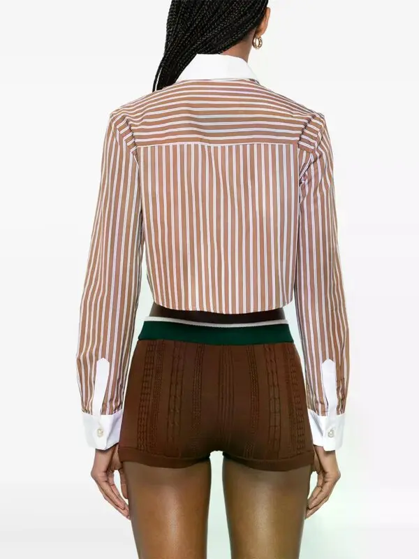 Casablanca Cotton Striped Shirt