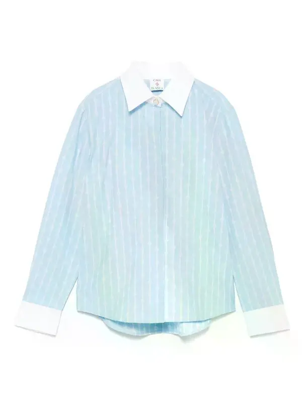 Casablanca Laurel Shirt - Blue