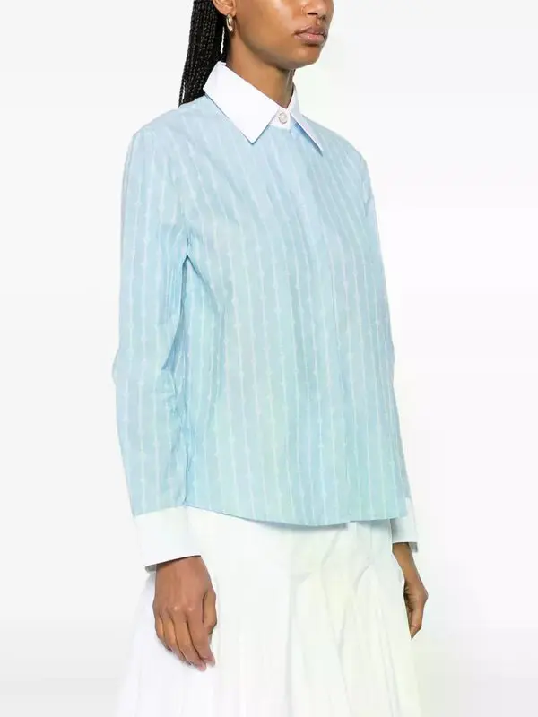 Casablanca Laurel Shirt - Blue
