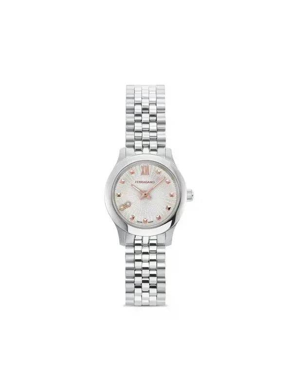 FERRAGAMO Duo 25mm Watch - White