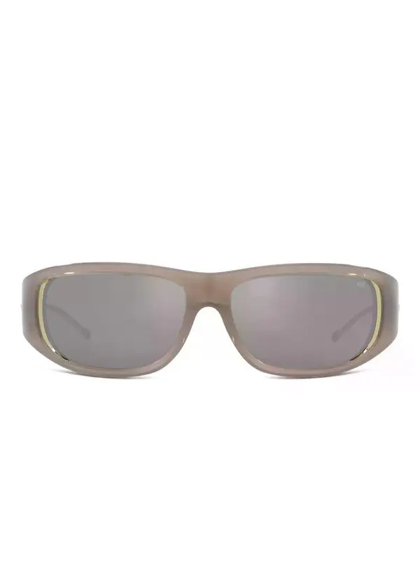 DIESEL® Logo-plaque Sunglasses - Grey