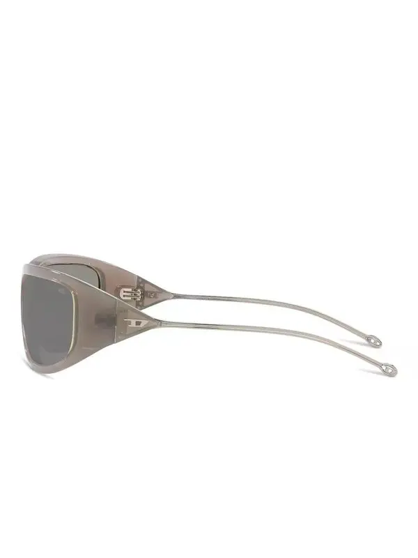 DIESEL® Logo-plaque Sunglasses - Grey