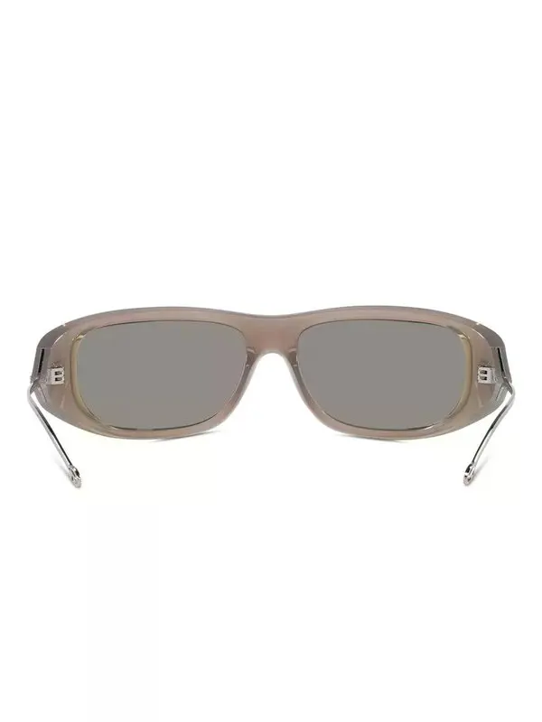 DIESEL® Logo-plaque Sunglasses - Grey