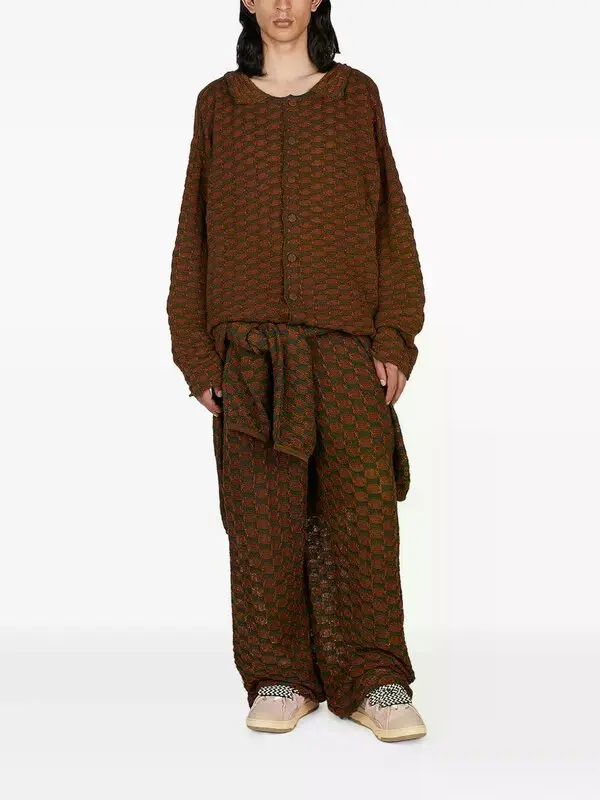 ISA BOULDER Patterned Cardigan