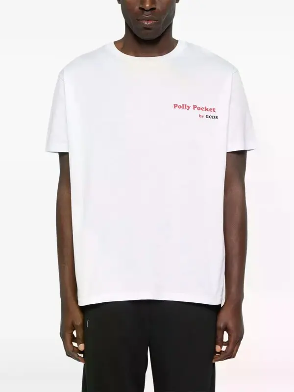 Gcds X Polly Pocket Pizza T-shirt - White