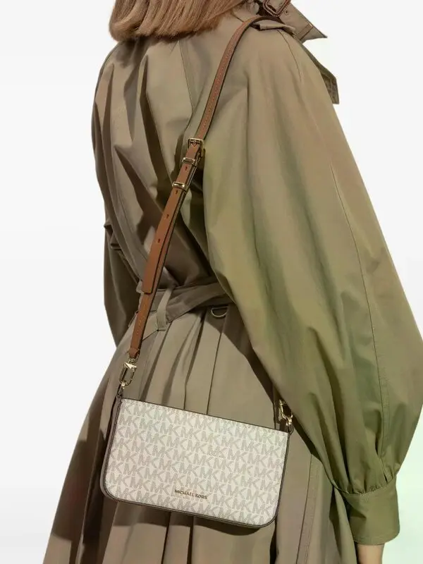 Michael Kors Bryant Monogram Crossbody Bag - Neutrals